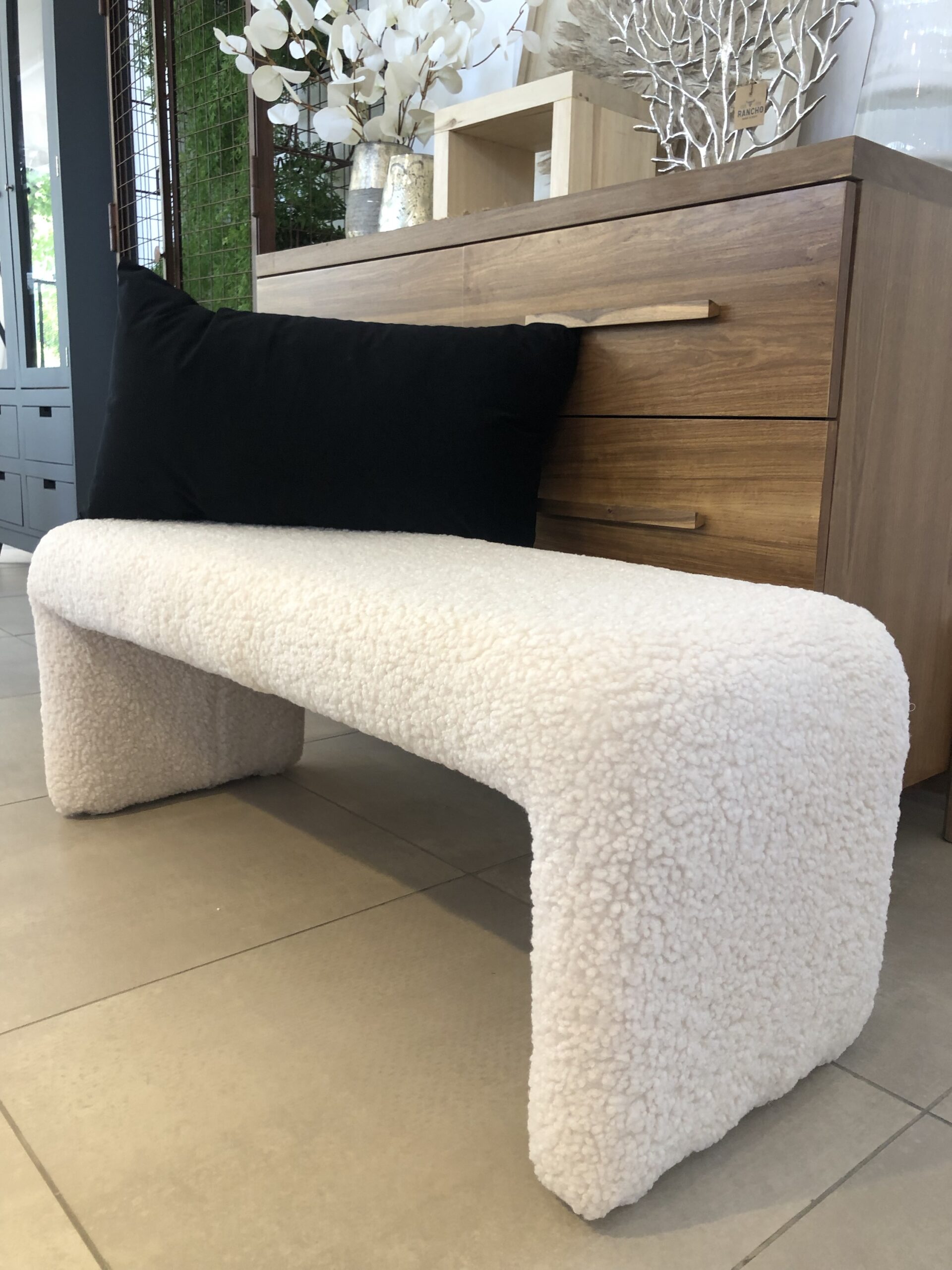 Banco puente bucle doble.stock – Rancho Deco